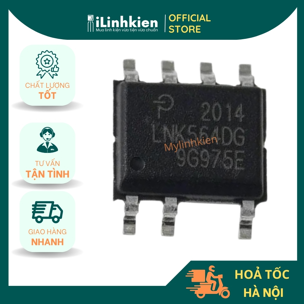 Lnk564dg LNK564 SOP-7 Power Integrations genuine Power IC | Shopee Malaysia