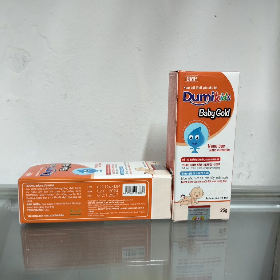 Dumikids Baby Gold Cream Helps Reduce Eczema, Dairy, Ringworm, Rash ...