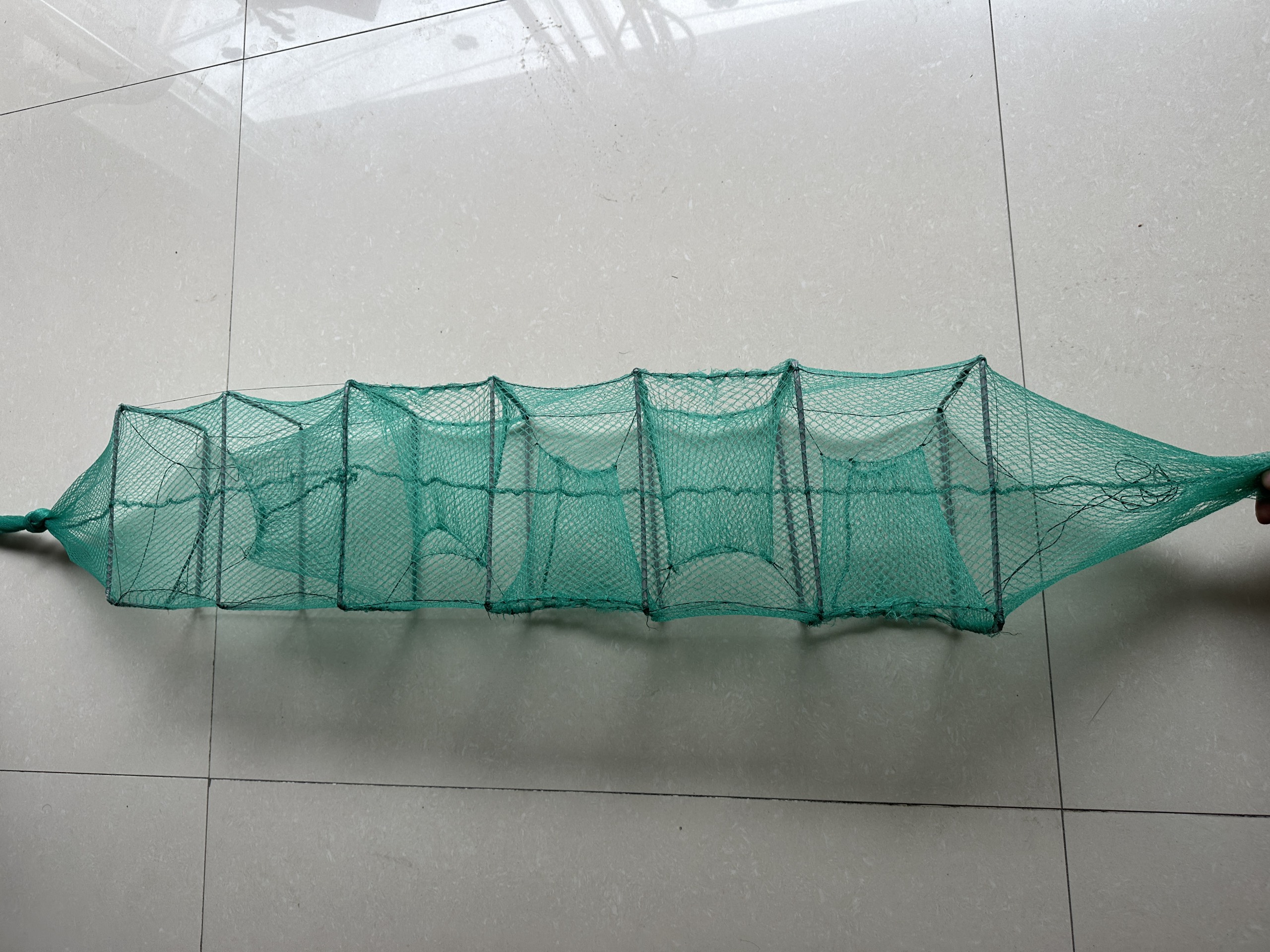 Combo of 5 Trap Cages for Shrimp, Crab, Fish, Eel Trach, 1m long and ...