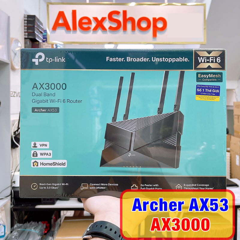 Tp-link Archer AX73 / AX53 / AX10 Wifi 6 Router, Mesh Wifi, AX5400 ...