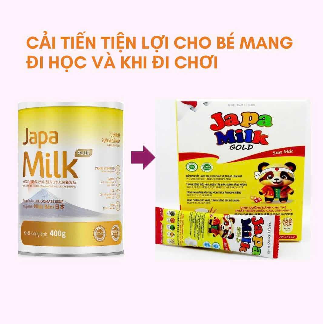 Japa Milk Weight Gain Milk Powder Convenience Package To Support Your ...