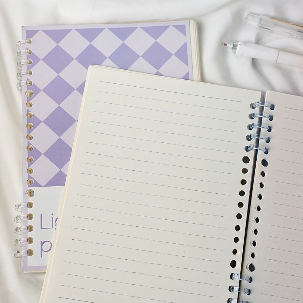 Caro cover notebook can replace B5 A5 paper - 120 horizontal pages ...