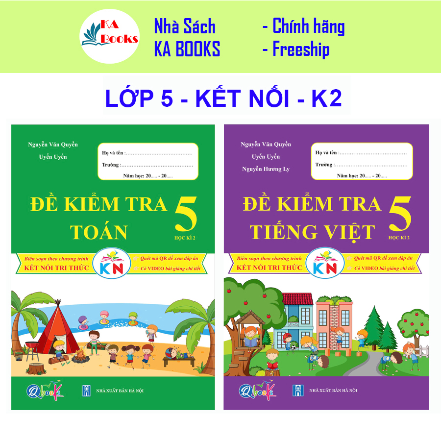 TRI Books - Combo Math and Vietnamese Test 5 - Connect Knowledge With ...