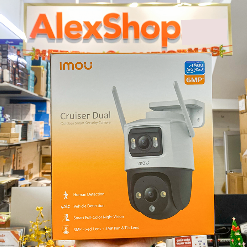 [COMBO-6MP] Imou S7XP Camera (2 Eyes - 6MP) + 128Gb Card + Technical ...