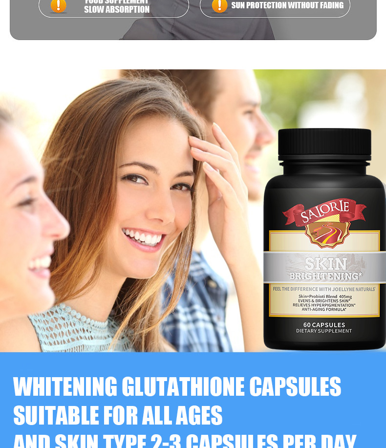 OXY Glutathione, supports skin whitening, anti-oxidant, anti-aging ...