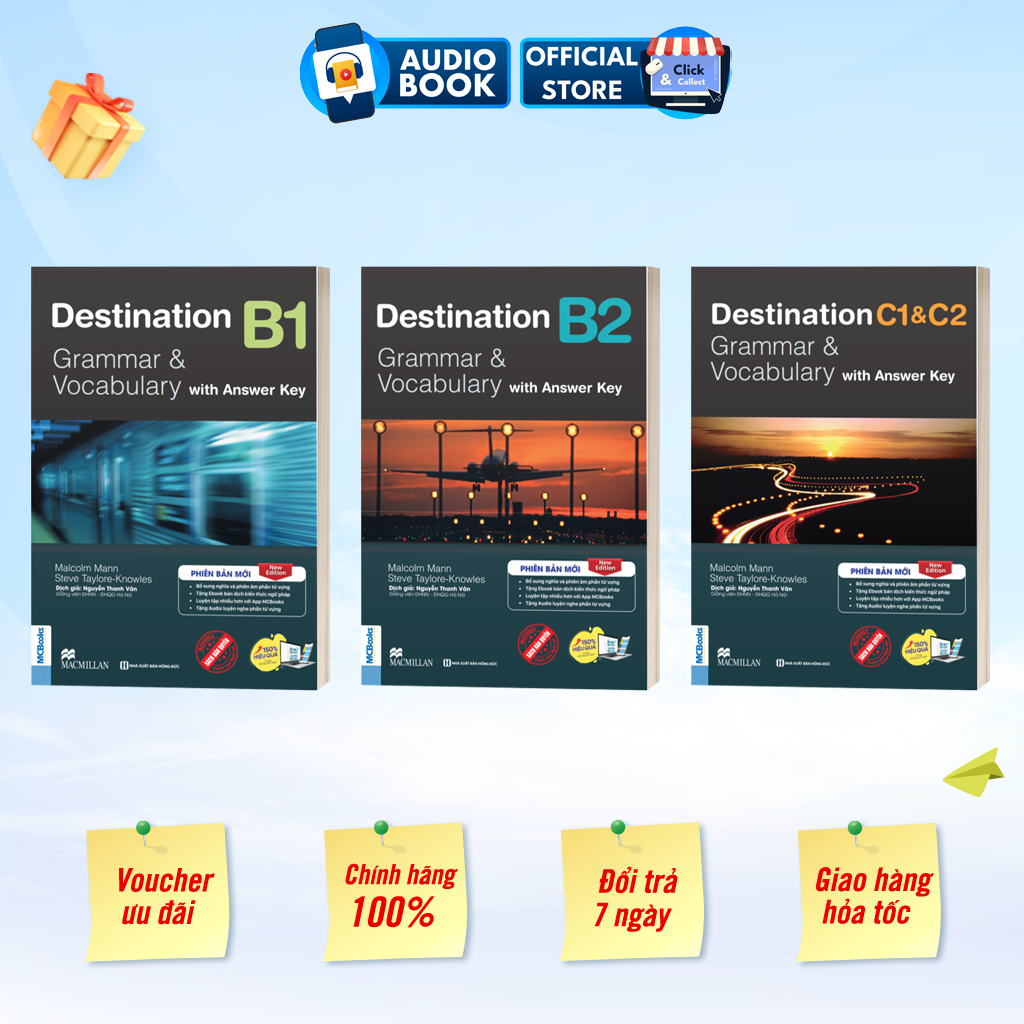 Book - Complete Destination Grammar Textbook & Vocabulary B1, B2, C1&C2 ...