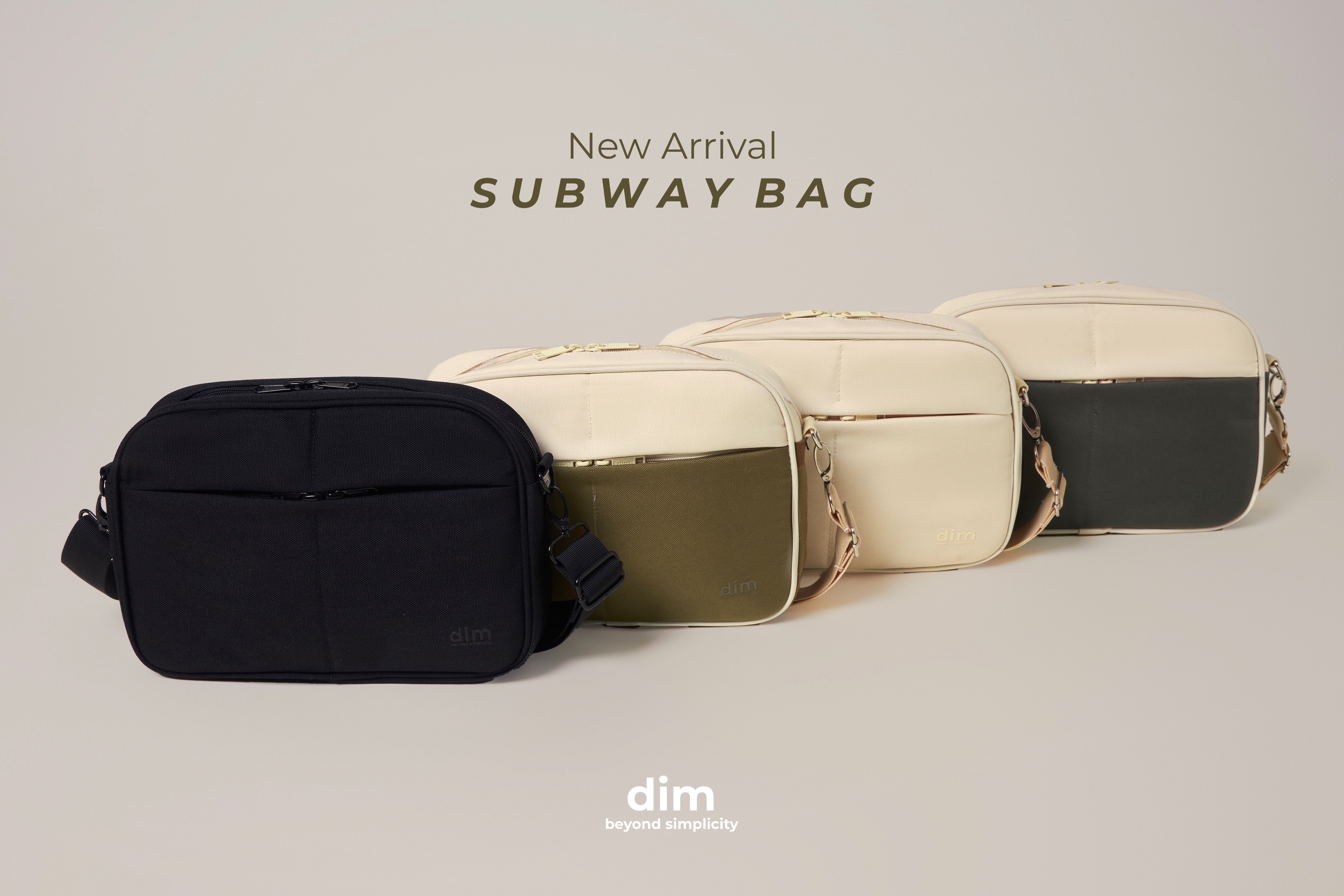 DIM Subway Bag - 5 colors | Shopee Malaysia