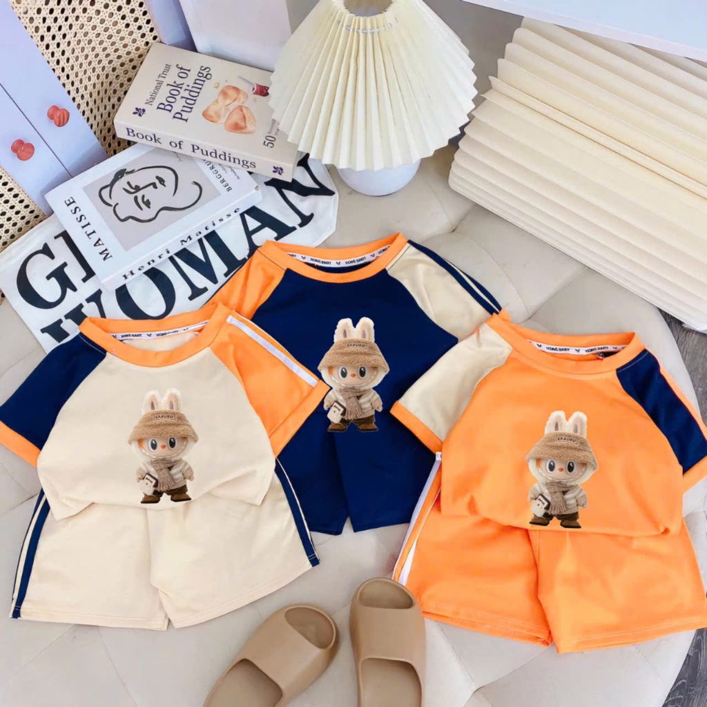 Printed sports set for children. Labubu SET of clothes for boys and ...