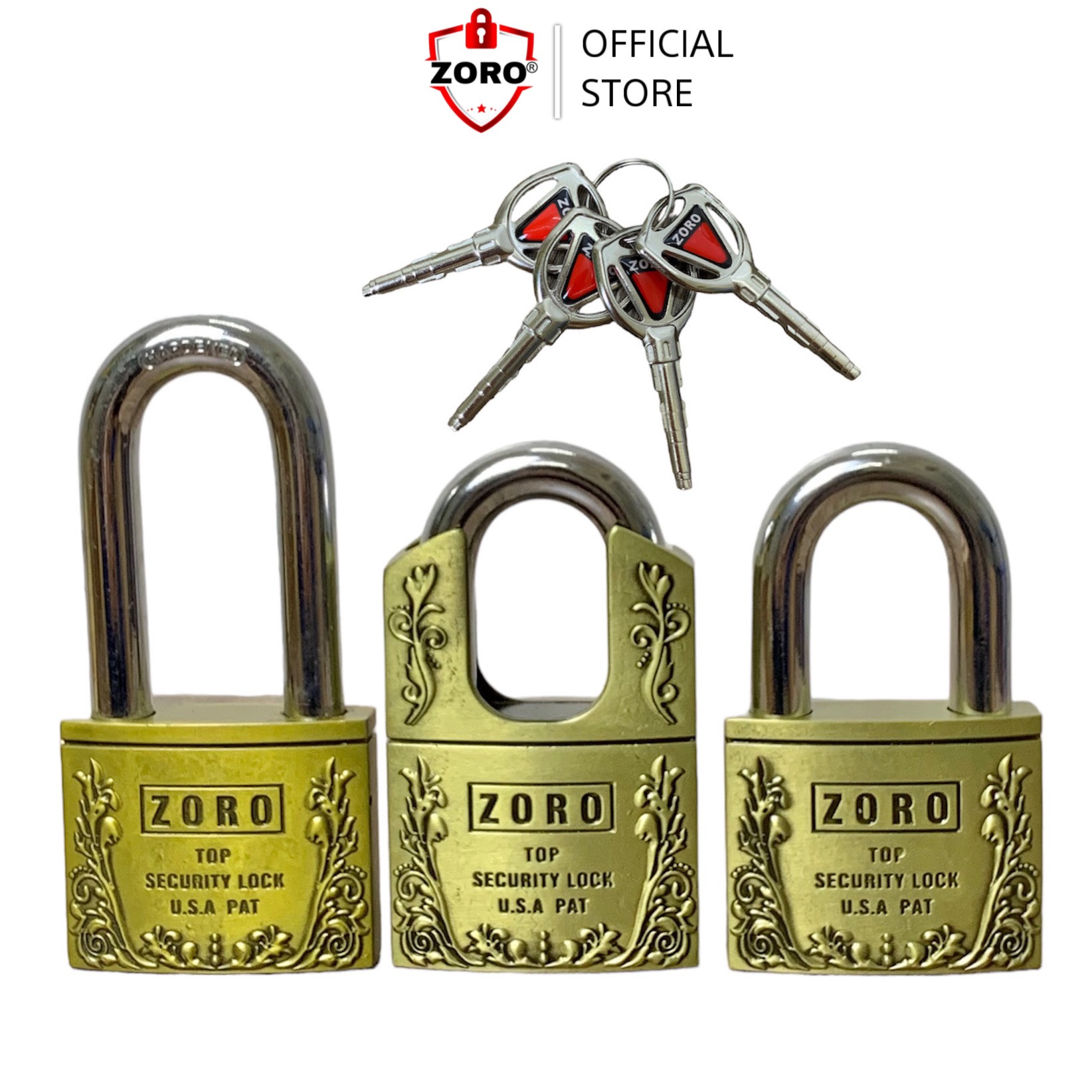 Zoro lock made of high-quality hardened steel with American technology ...