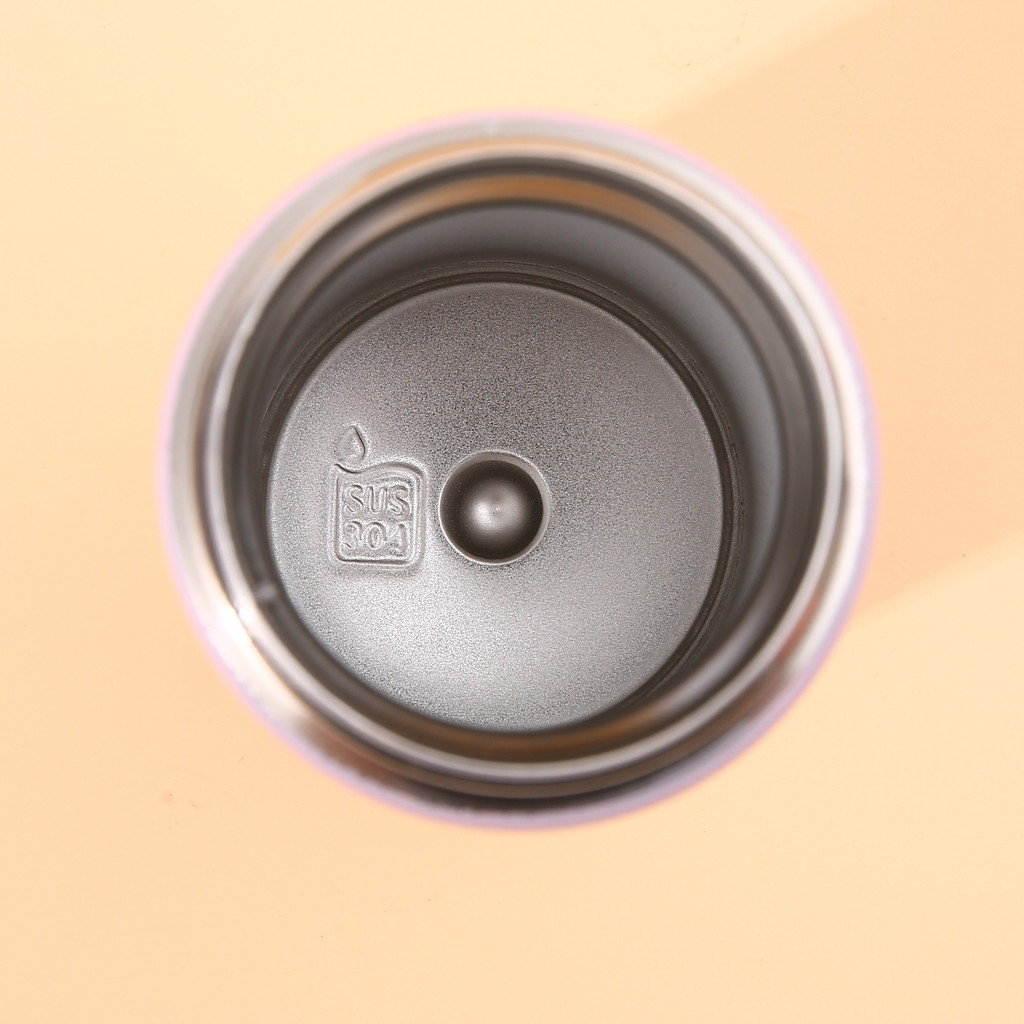 Labubu HiLOGI student thermos bottle, capacity 420ml, 304 stainless steel, flip lid, water ...