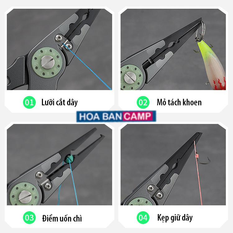 Tunala FG16 Luminous Multi-Purpose Tongue Removal Pliers | 20cm ...