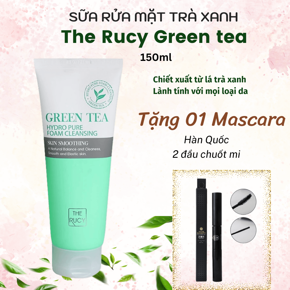 Free 1 Korean mascara with 2 sharpeners - THE RUCY FOAM GREEN TEA ...