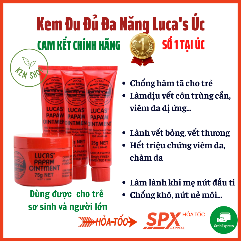 [GENUINE Commitment] Lucas Papaw Ointment multi-purpose topical papaya ...