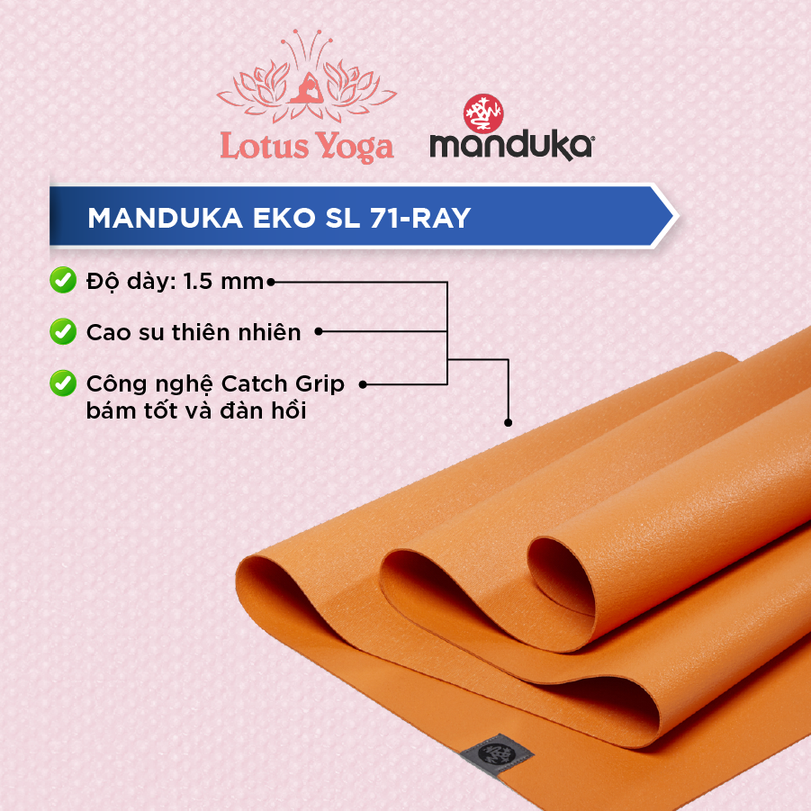 Manduka EKO Superlite 1.5MM yoga Mat - RAY (Burnt Orange) | Shopee Malaysia