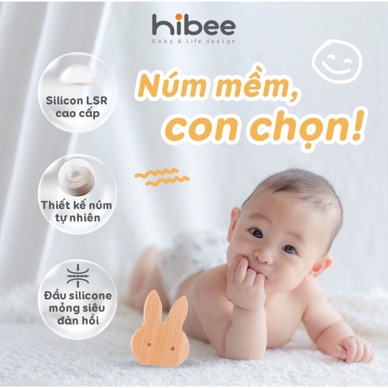 2nd generation hibee size M nipple, improved with 2 air release valves ...