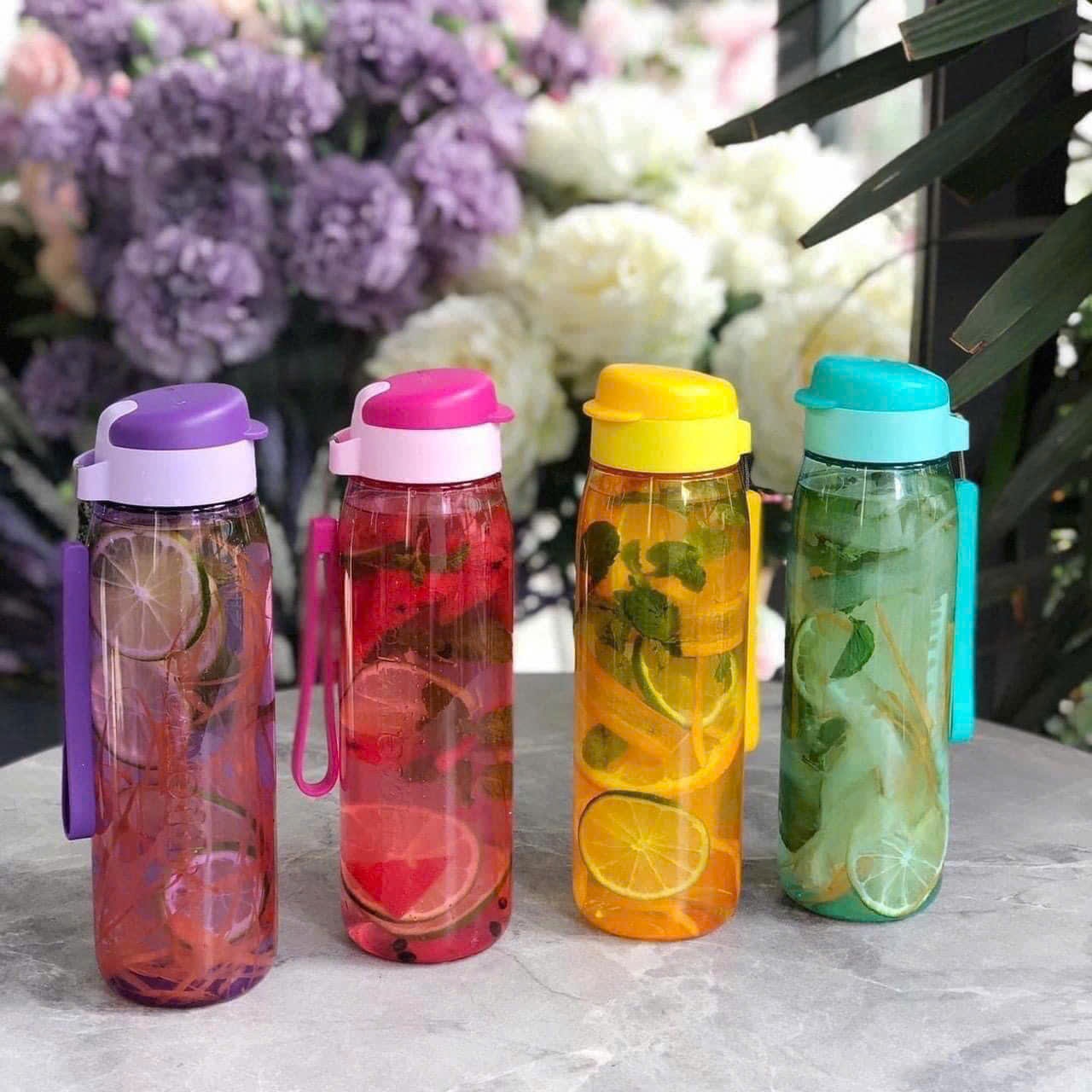 Genuine Tupperware water bottle Lohas Flask 750ml heat resistant 110 ...