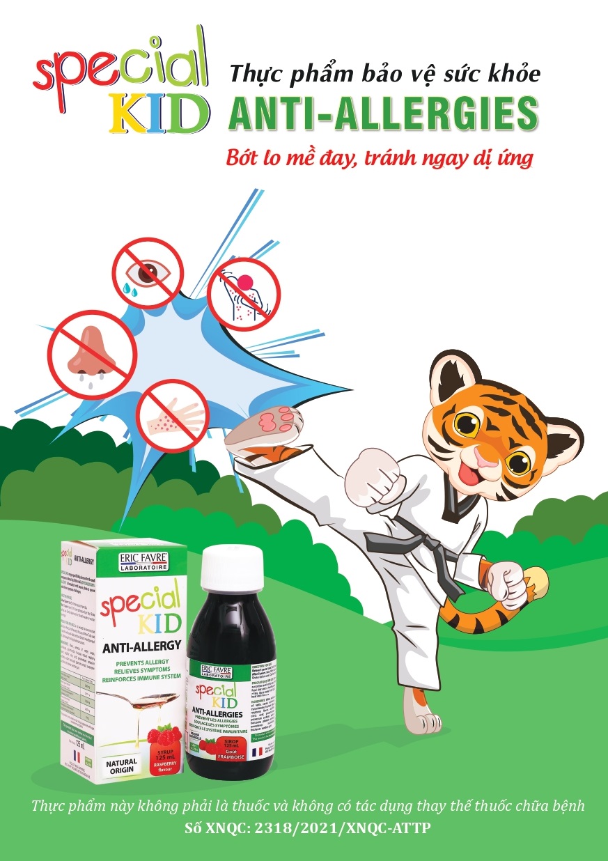 Special Kid Anti-Allerges Syrup - Supports reducing Allergies, rashes ...
