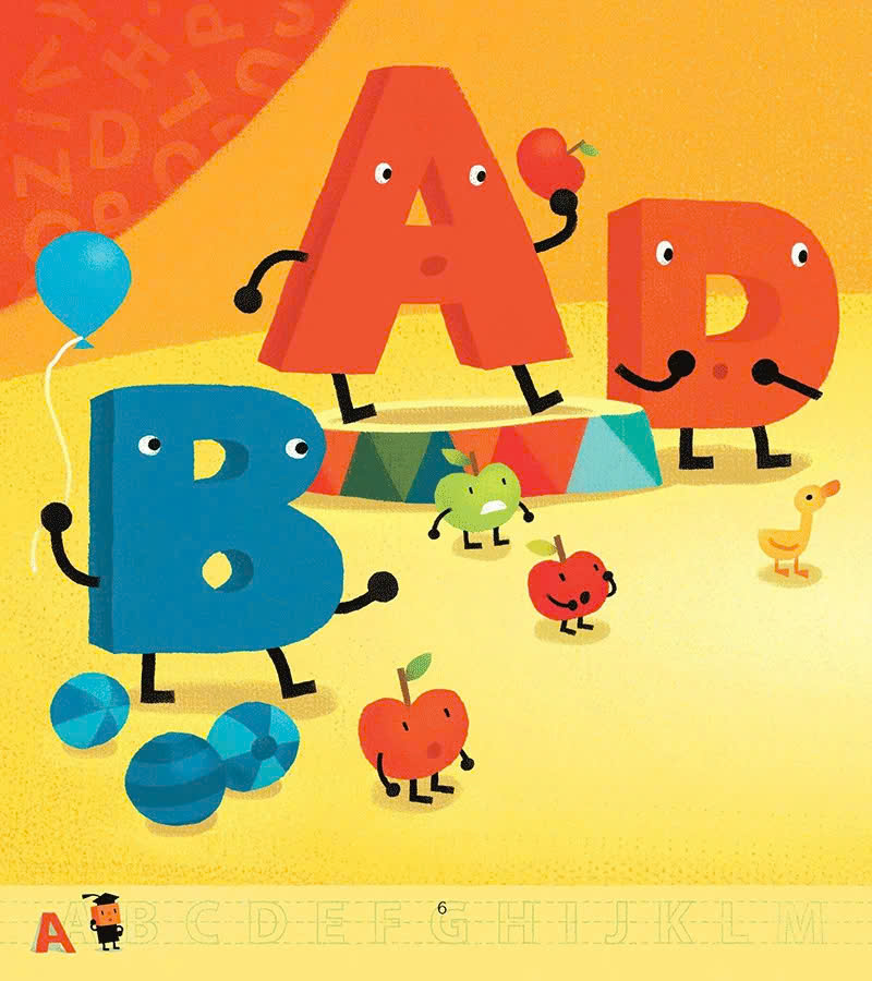 Book - AlphaOops! Mischievous English alphabet - Book ABCD | Shopee ...