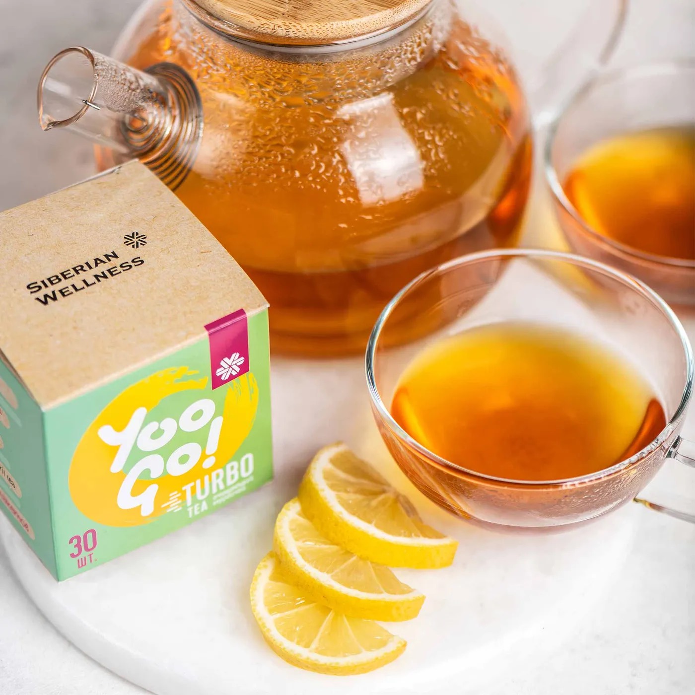 Siberian herbal Tea YooGo Turbo Tea, Supports constipation relief ...