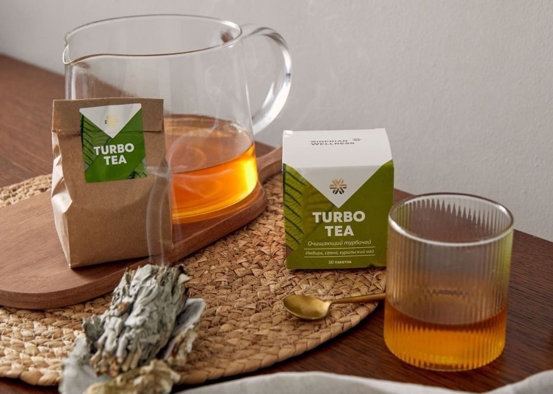 Siberian herbal Tea YooGo Turbo Tea, Supports constipation relief ...