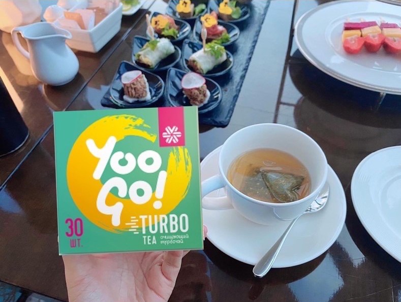 Siberian herbal Tea YooGo Turbo Tea, Supports constipation relief ...