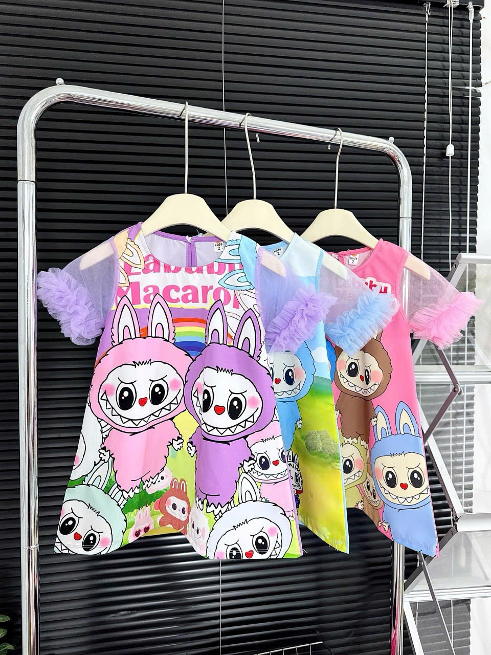Baby girl dress - Labubu dress with many lovely designs for summer wear ...