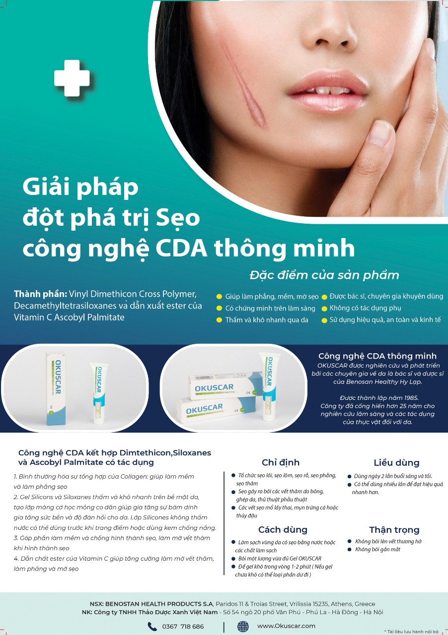 Okuscar Scar Fading Gel Helps Fade Pitted Scars, Keloid Scars, Concave ...