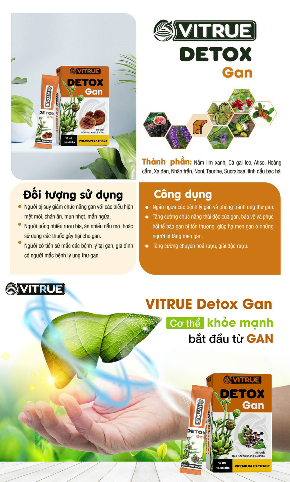 Vitrue Detox Liver Detoxification helps detoxify the liver, lower liver ...