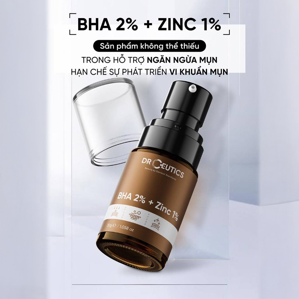 DrCeutics BHA 2% + Zinc 1% Acne Reducing Essence (30g) | Shopee Malaysia