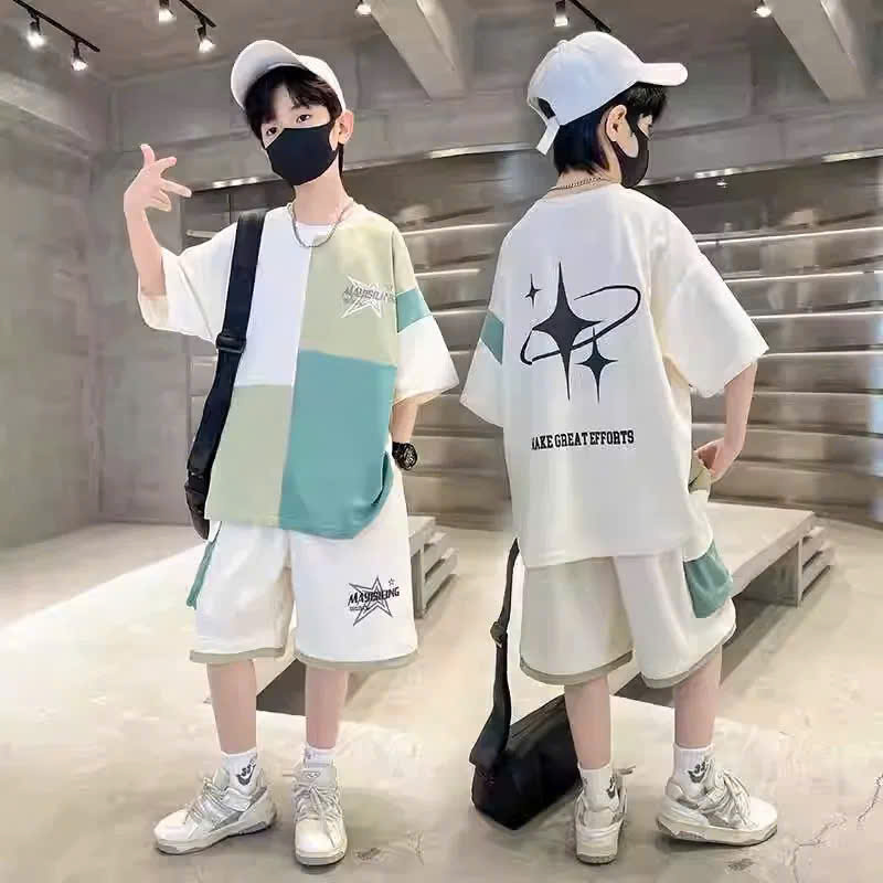 Boy's clothing set 14-52kg with WUFA pattern. Personal style design ...