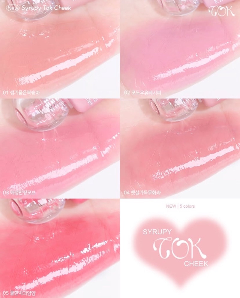 Peripera Syrupy Tok Cheek Cream Blush | Shopee Malaysia