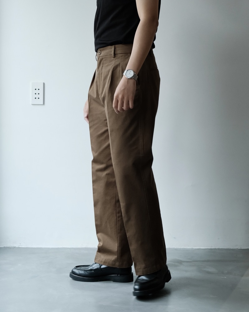 [BlackFriday2025]Men's Pleated Khaki Pants Lot.002 - Straight fit ...