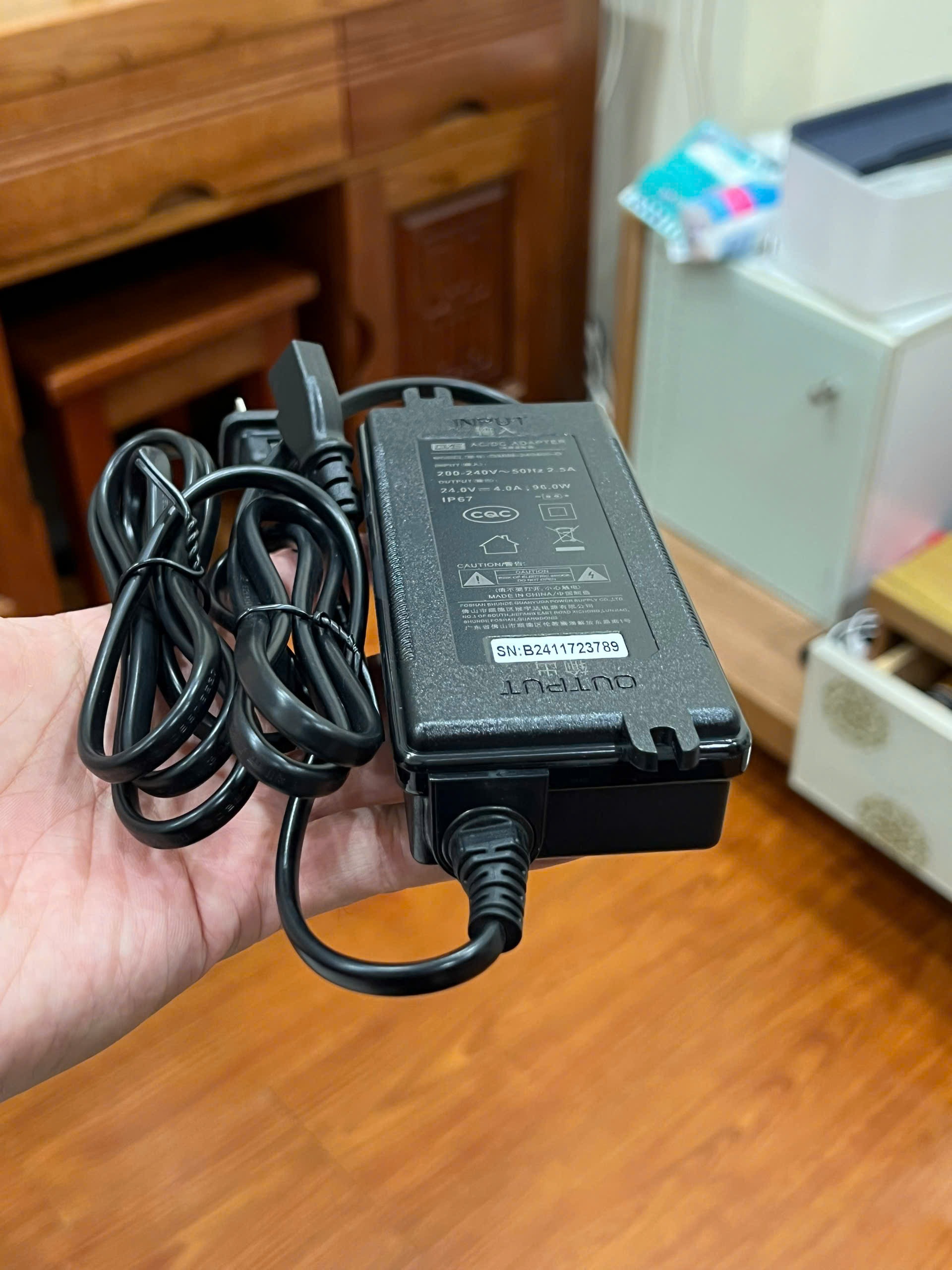 Power source 24v 4a 96w 2-hole plug for RO water purifier adapter ...