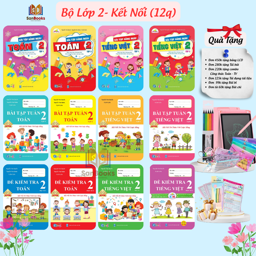 Complete Set of Daily Workbooks, Weekly Exercises, Math and Vietnamese ...