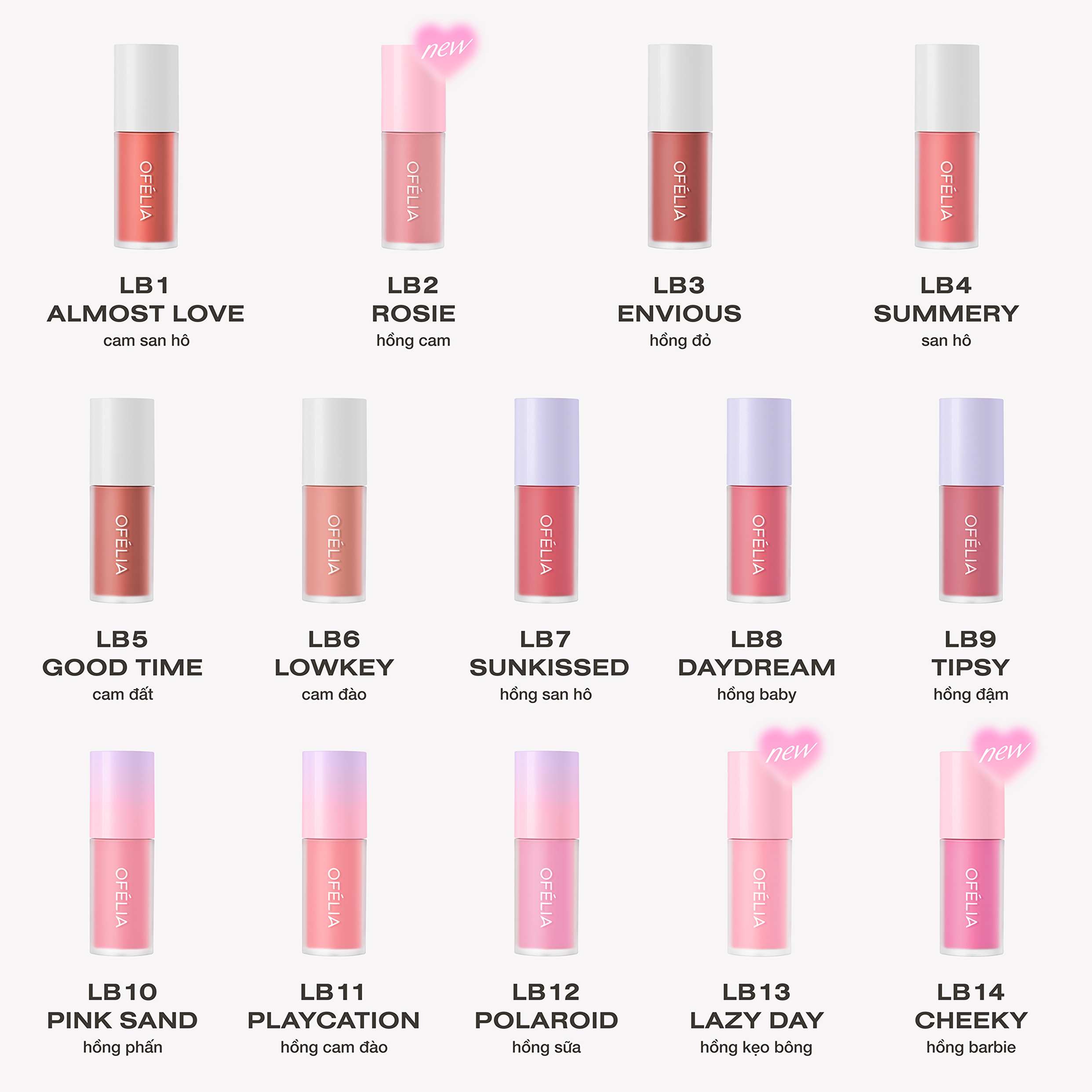 [BLIVEE x OFÉLIA] OFÉLIA Lolli Liquid Blush (4.6g) | Shopee Malaysia