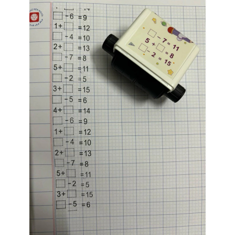 [INK Bottle INCLUDED] Smart Math Roller Creates Addition and ...