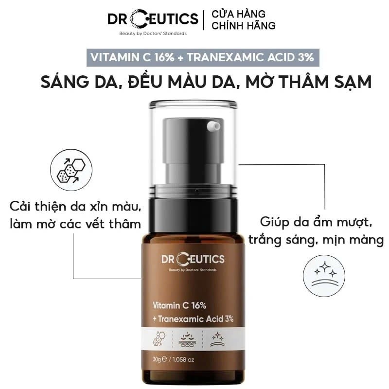 Drceutics DrCeutics Vitamin C Serum 16% Prevents Aging and Brightens ...