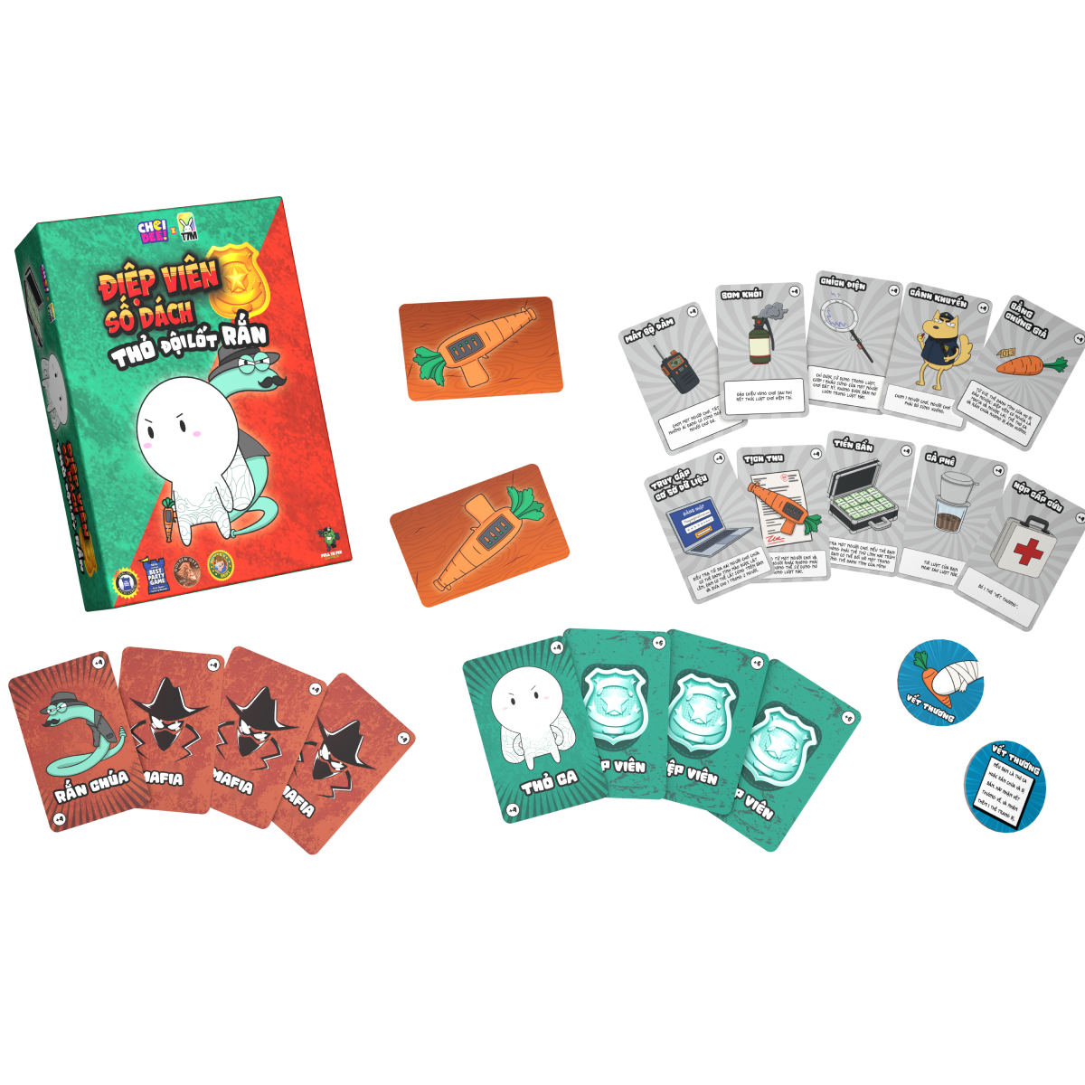 Diplomatic Spy - Rabbit Version with Snake Cloak - Role-Playing Board ...