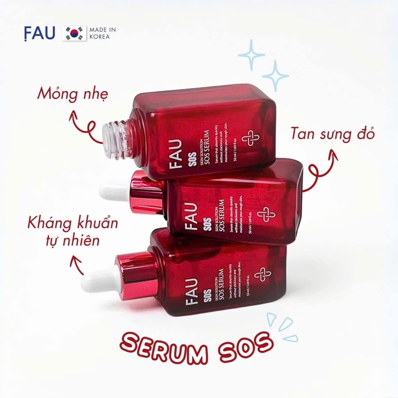 FAU Sos Moisturizing and Restoring Serum 50ML (CTY) | Shopee Malaysia