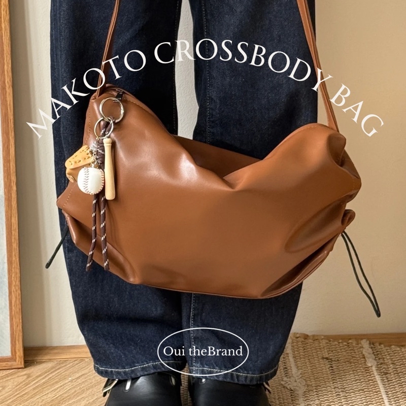[ Free Premium Charm ] Makoto Crossbody Bag - MAKOTO Unisex Crossbody ...