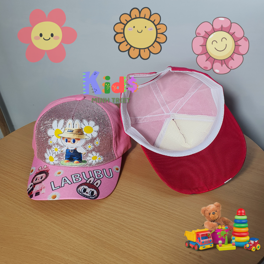 Labubu baseball cap combined with chrysanthemums, super hot trend for ...