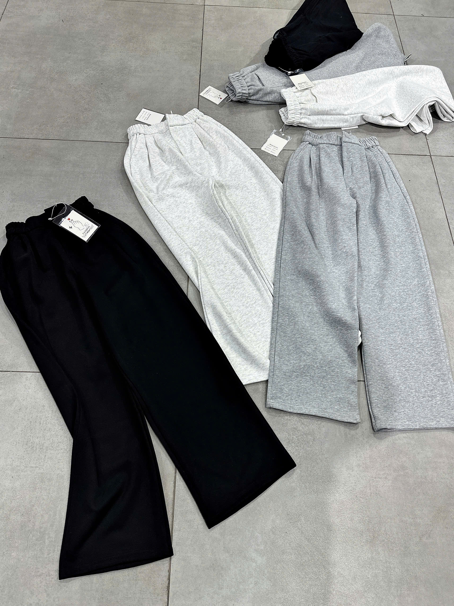 Women's WIDE-LET PANTS, NEW 2025 THICK WARM UMI QUALITY STRAIGHT-TUBE ...