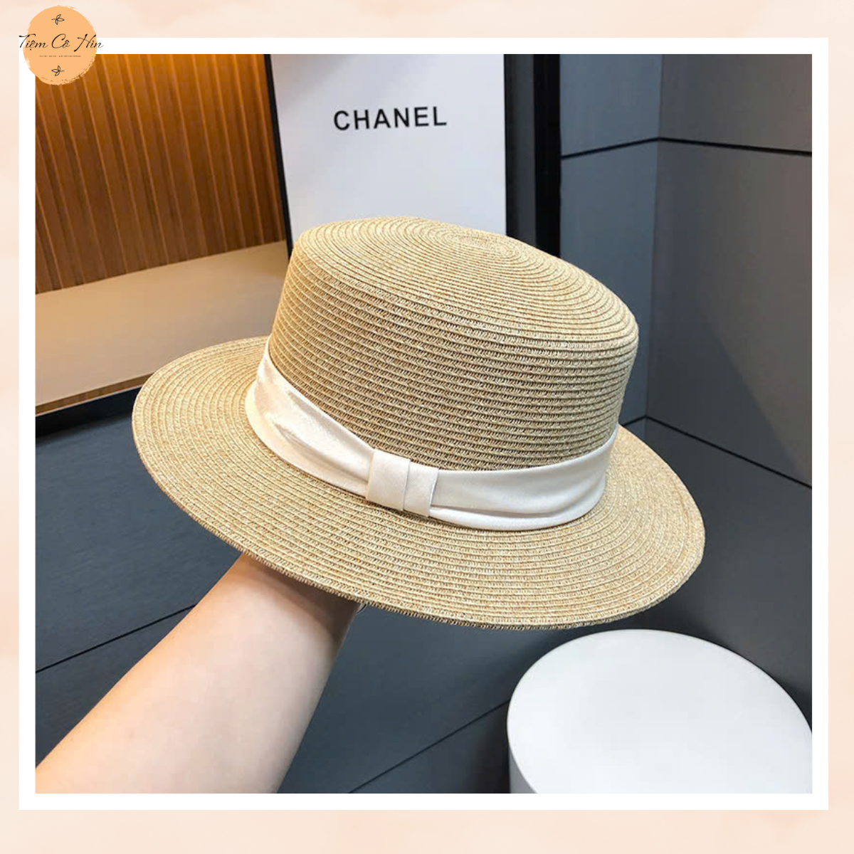 Gaucho sedge hat with silk belt summer 2025 Co Hin Shop has a faulty ...