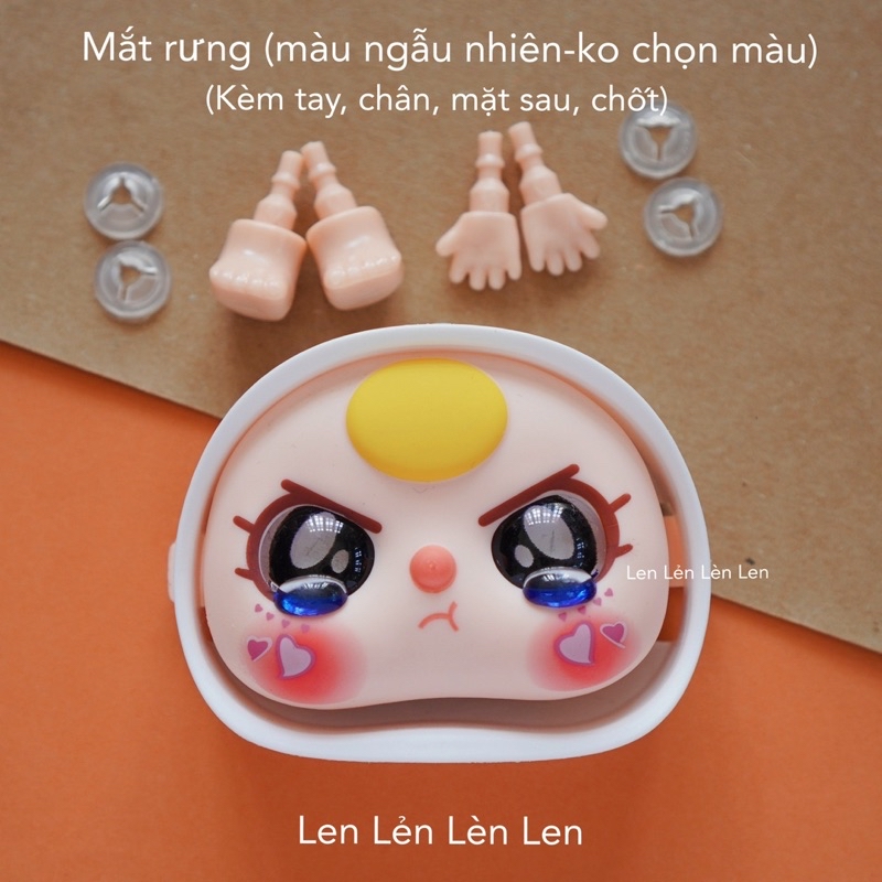 Baby Three face 100%, 400% (with arms, legs, latch) [Wool Len Len ...