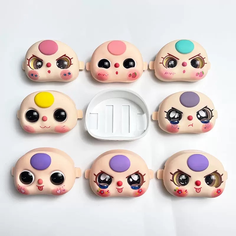 [Hands And Feet Included] 100% baby three face Set, size 7cm, used to ...