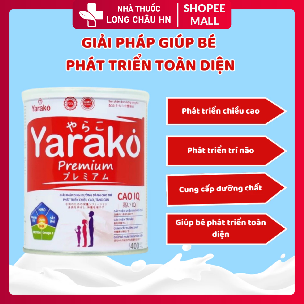 Yarako PREMIUM HIGH IQ Milk - Supports Baby's Height Increase ...