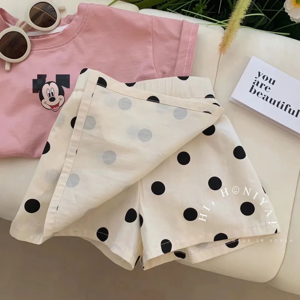 Micky model mother and baby set, Korean mother-daughter sports outfit ...