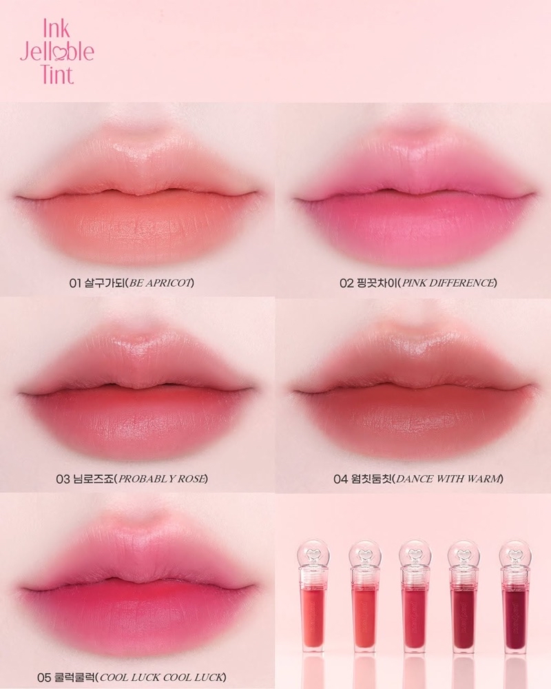 [Peripera] PERIPERA INK JELLABLE TINT Matte Lipstick | Shopee Malaysia