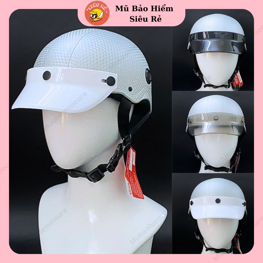 Genuine painted half-head helmet with checkered pattern and Vintage ...