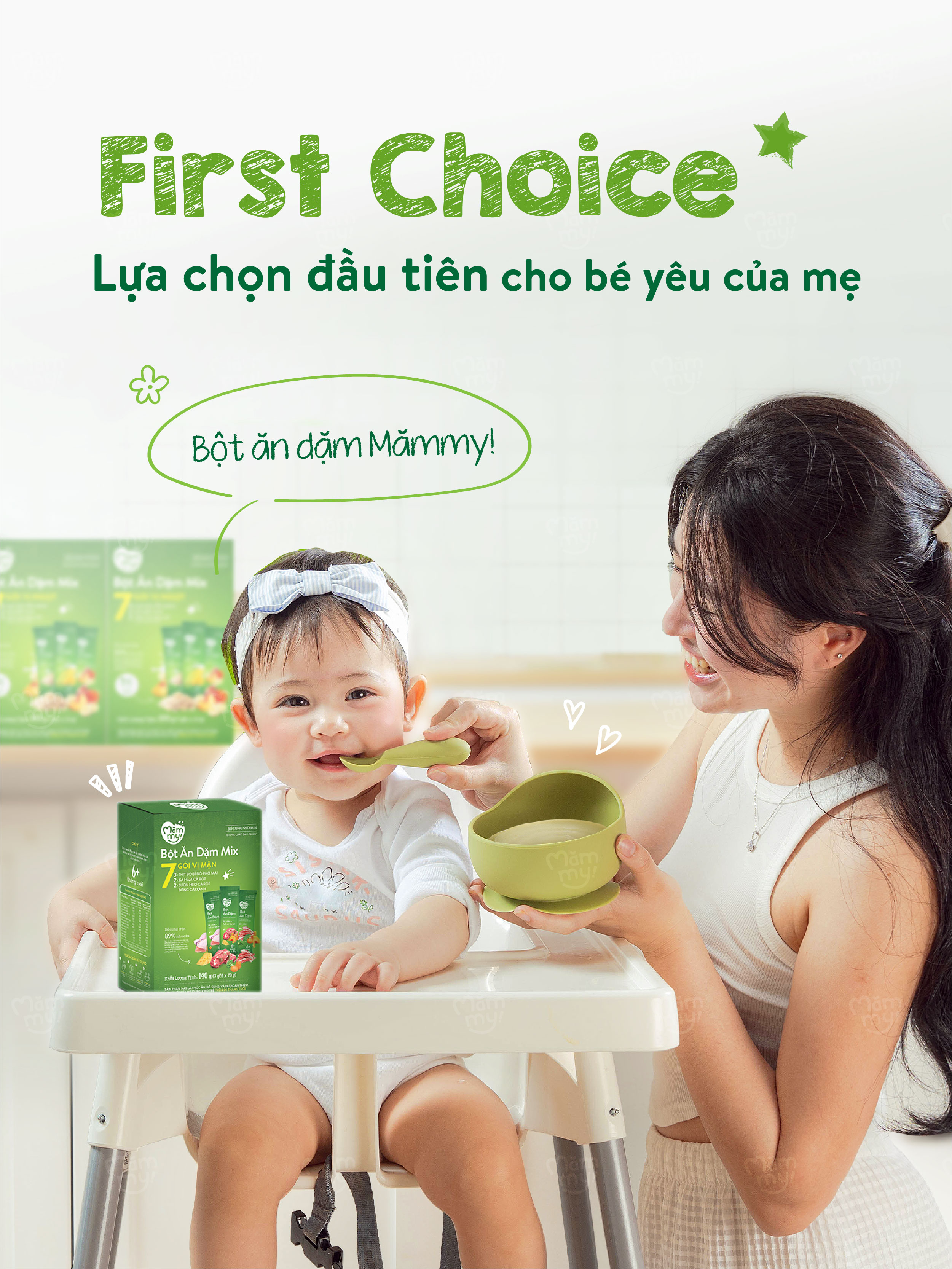 Mammy mixed weaning powder supplemented with DHA, calcium, iron to help ...